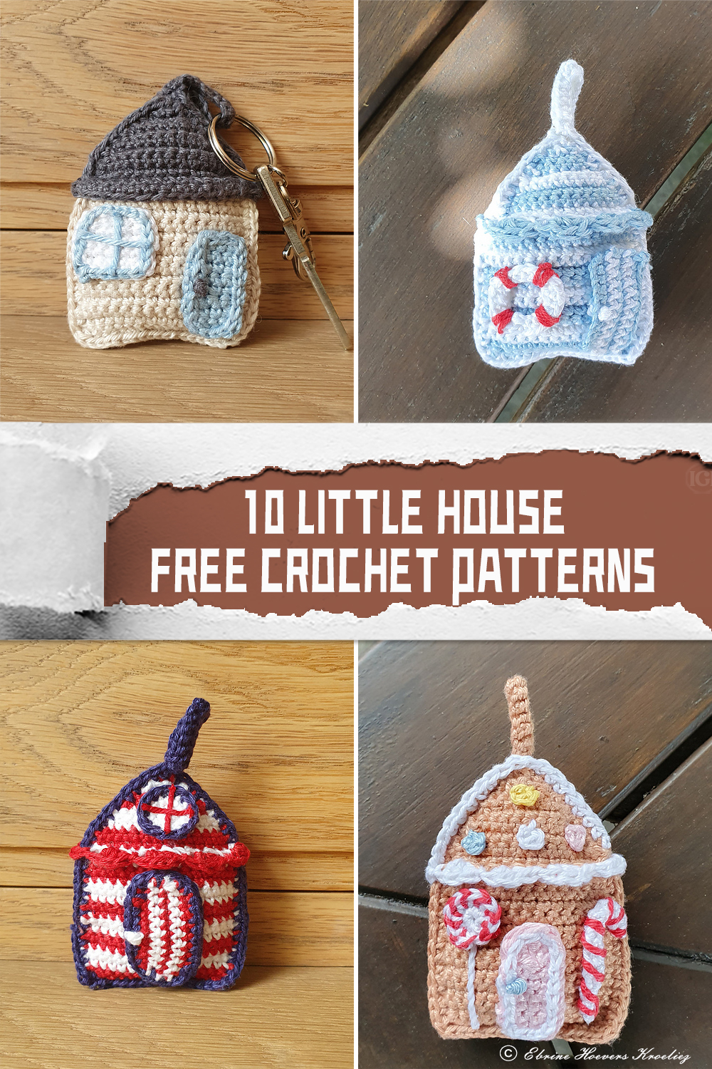 10 Little House FREE Crochet Patterns - iGOODideas.com