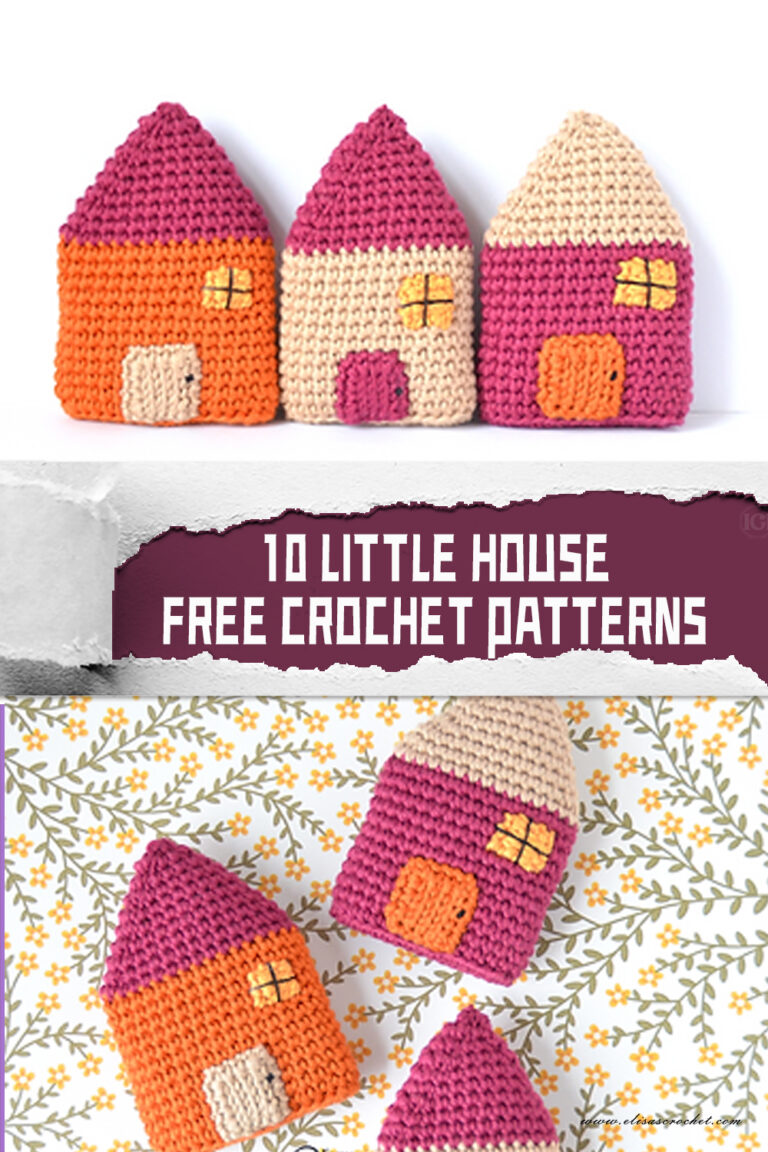 10 Little House FREE Crochet Patterns - iGOODideas.com