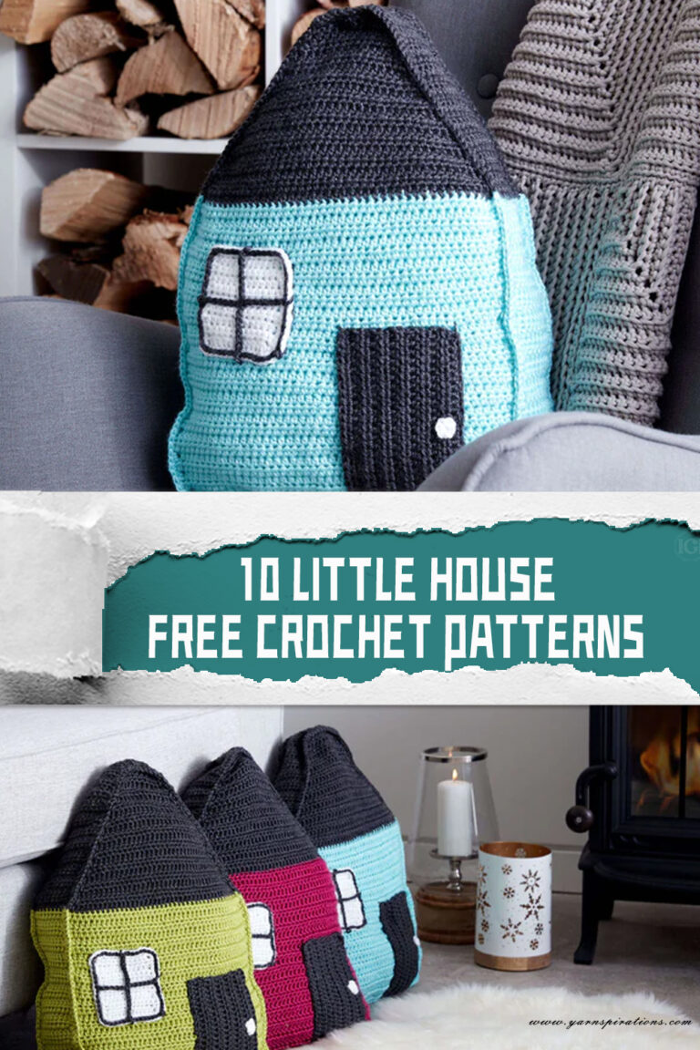 10 Little House FREE Crochet Patterns - iGOODideas.com