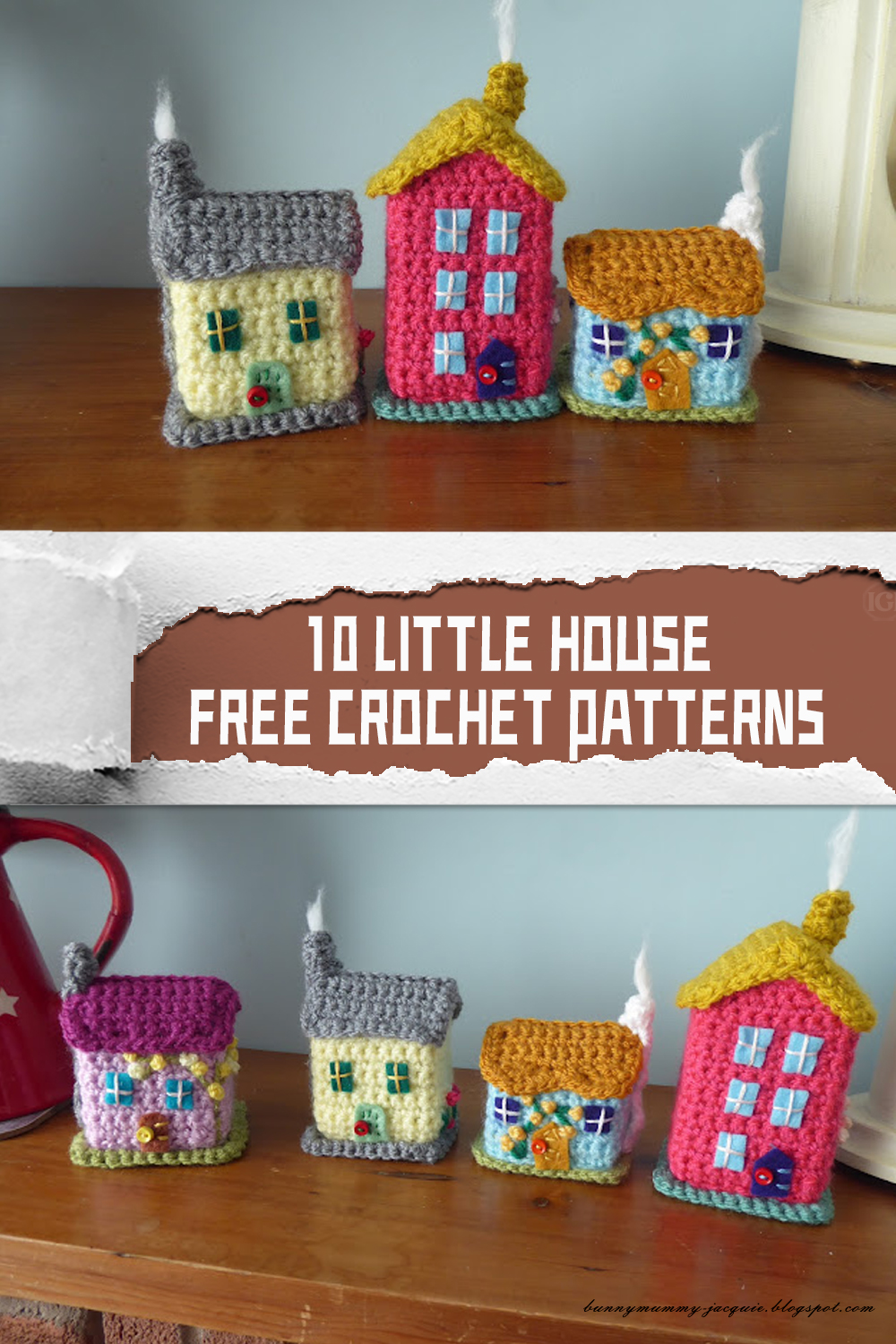 10 Little House FREE Crochet Patterns - iGOODideas.com