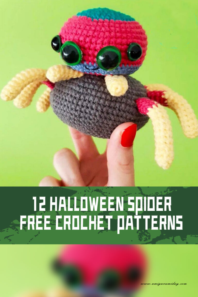 12 Halloween Spider FREE Crochet Patterns - iGOODideas.com