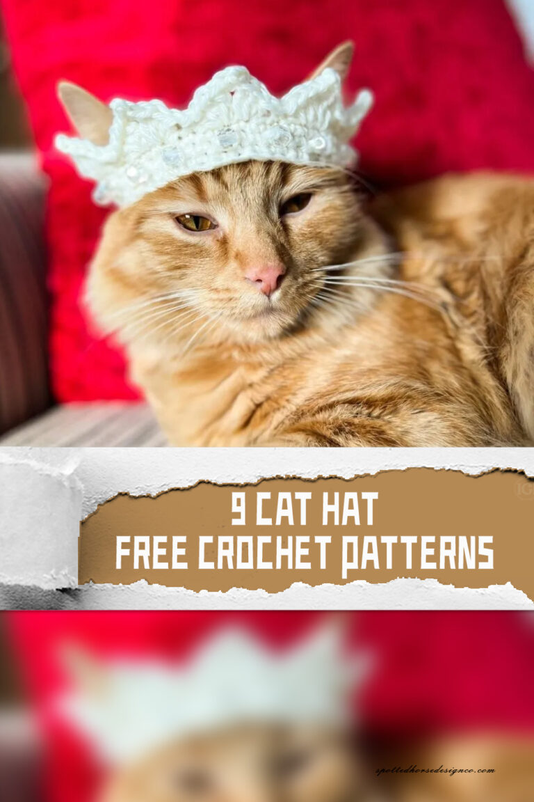 9 Cat Hat FREE Crochet Patterns - iGOODideas.com