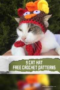 9 Cat Hat FREE Crochet Patterns - iGOODideas.com