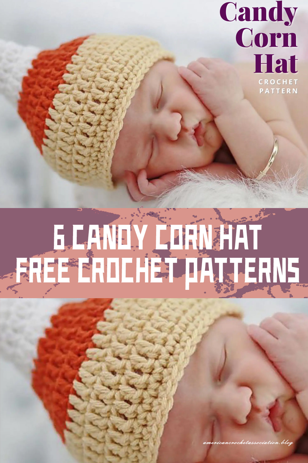 6 Candy Corn Hat Crochet Patterns - FREE - iGOODideas.com