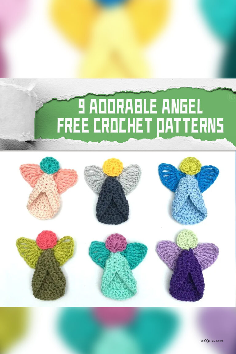 9 Adorable FREE Angel Crochet Patterns - iGOODideas.com