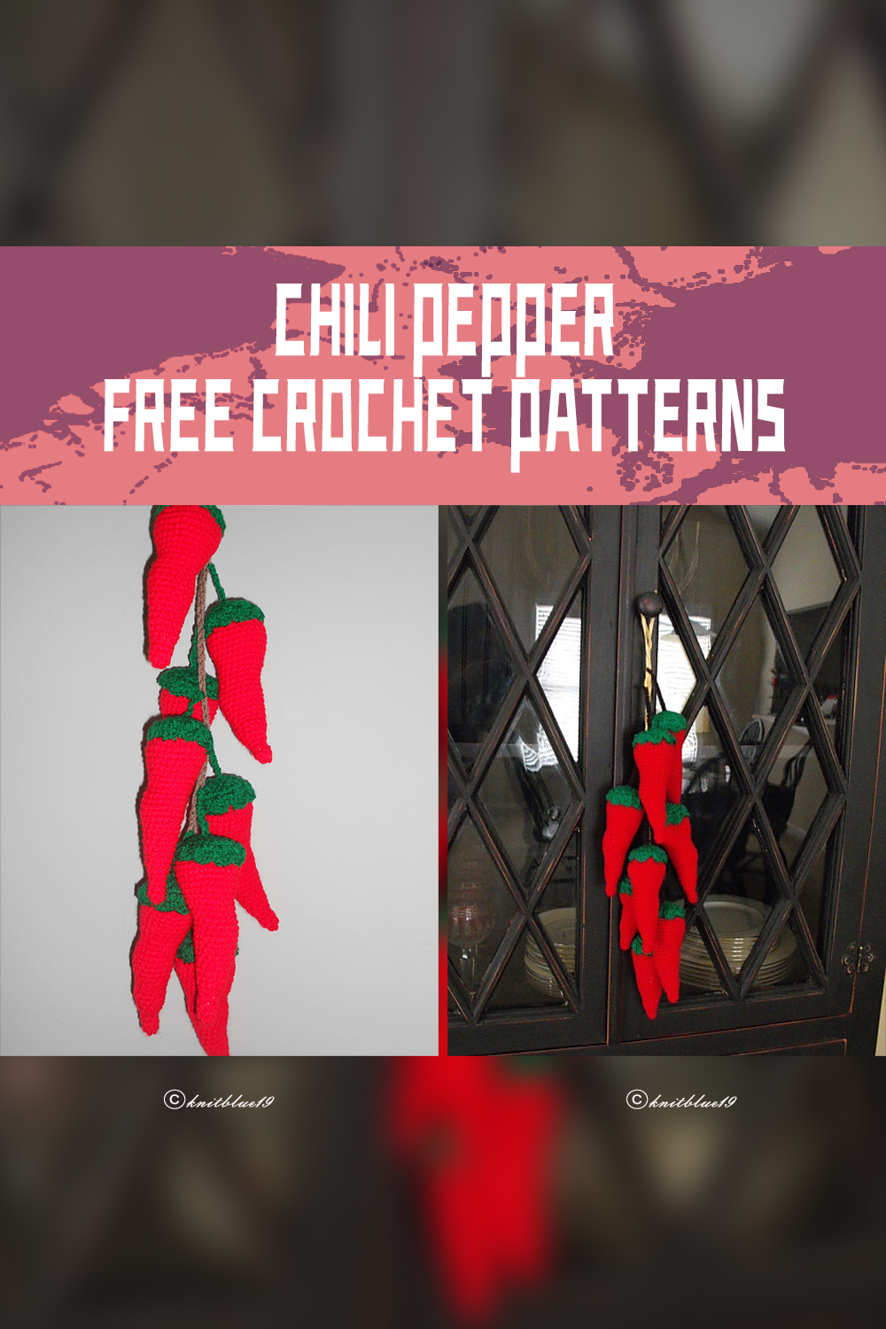 FREE Chili Pepper Crochet Patterns - iGOODideas.com