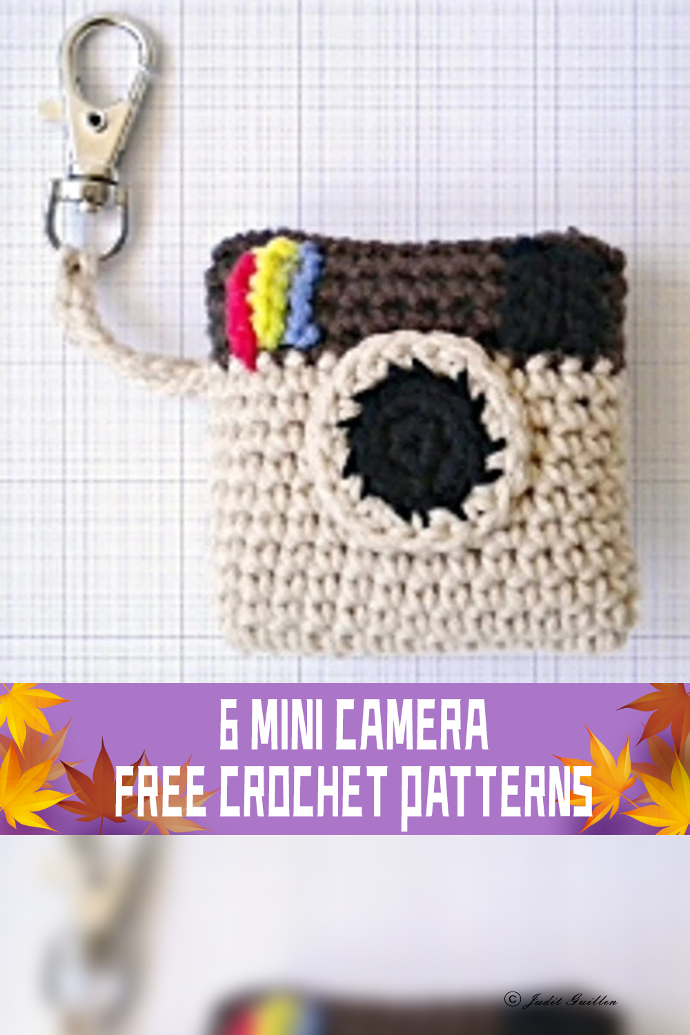 6 FREE Mini Camera Crochet Patterns - iGOODideas.com