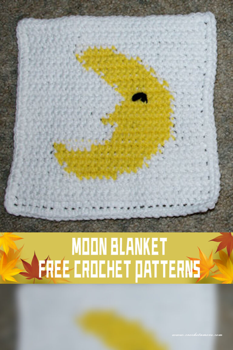 FREE Moon Blanket Crochet Patterns - iGOODideas.com