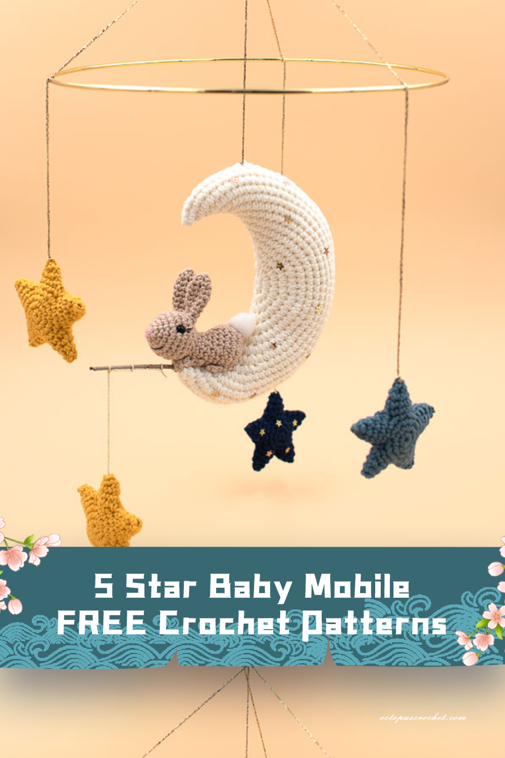 5 Star Baby Mobile Crochet Patterns - FREE - iGOODideas.com