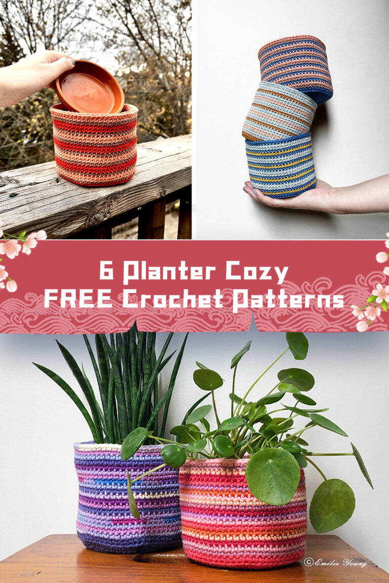 Crochet Cozy Planter FREE Patterns: The Essential Guide - iGOODideas.com