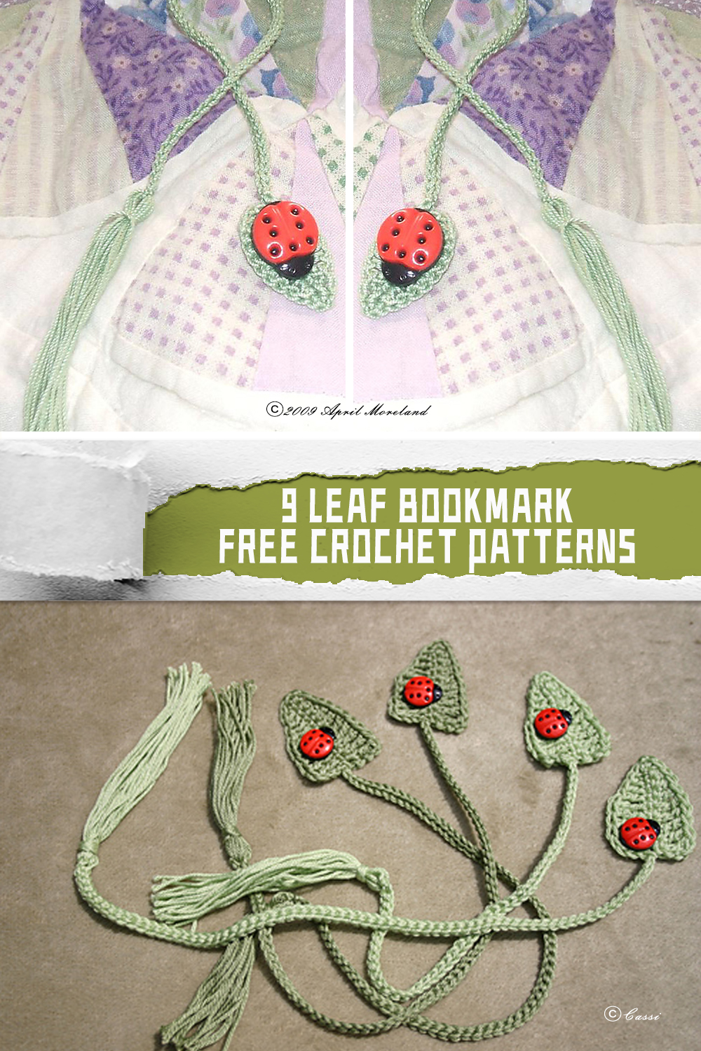 FREE Leaf Bookmark Crochet Patterns : Find Your Perfect Style ...