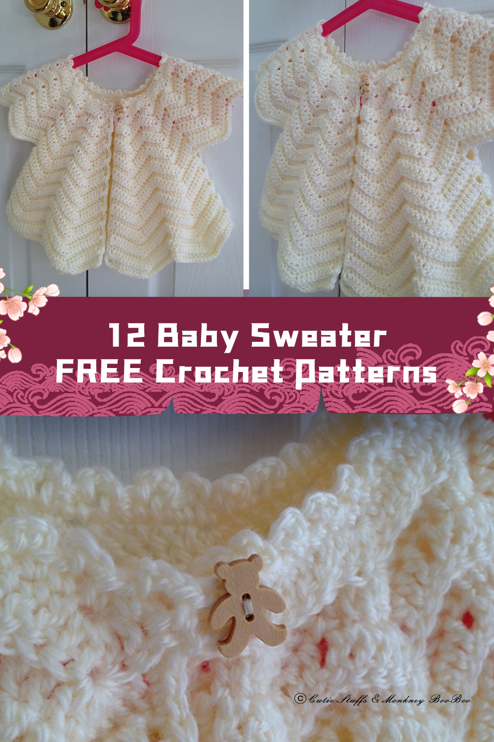 12 Baby Sweater Crochet Patterns - FREE - iGOODideas.com