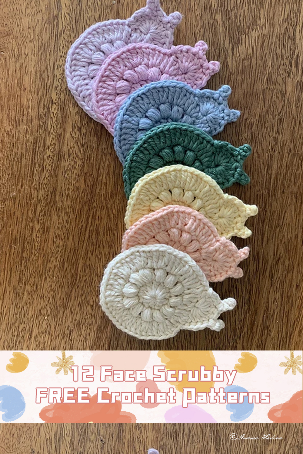 Discovering Diversity: Exploring 12 Face Scrubby Crochet Patterns ...