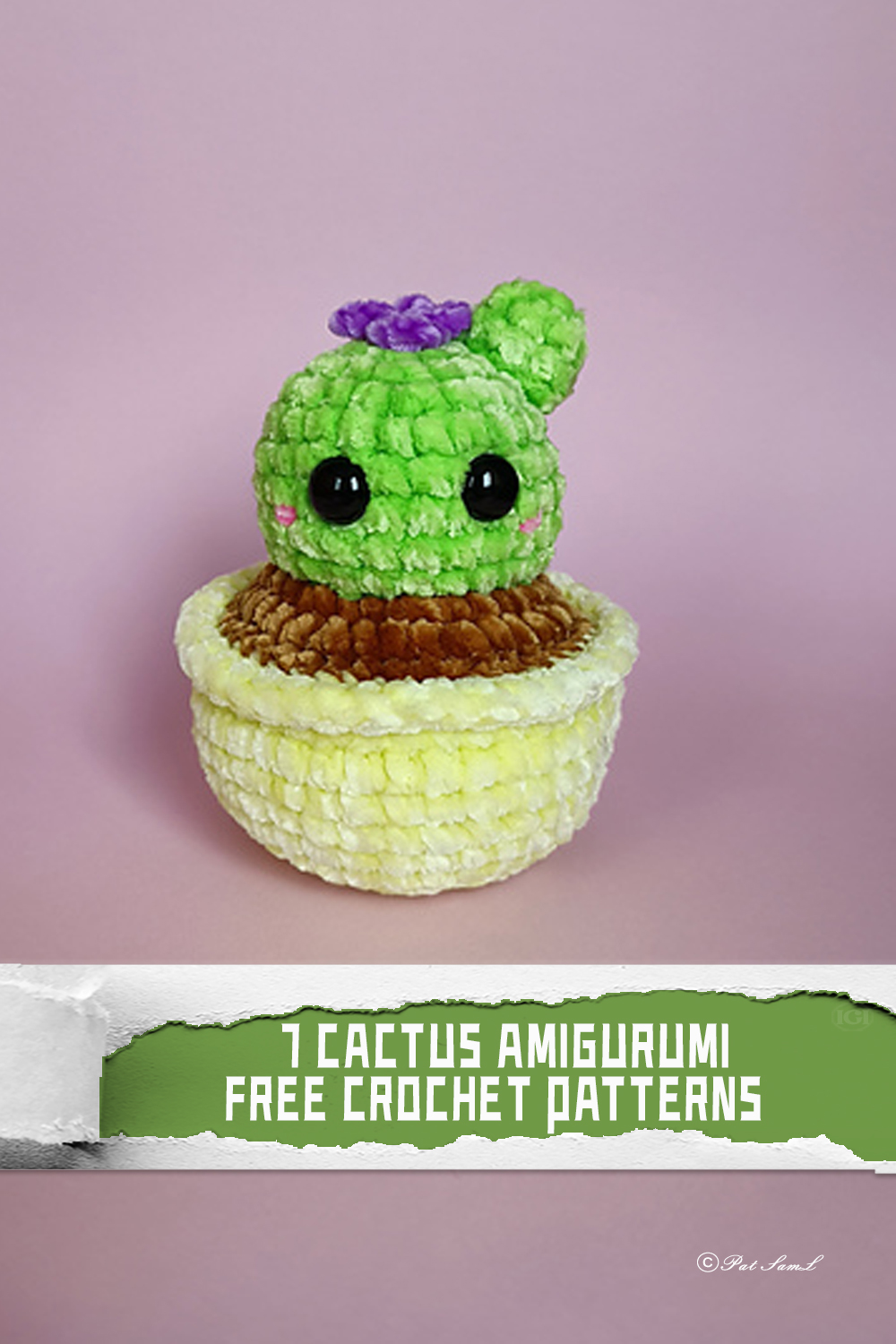 7 Free Cactus Amigurumi Crochet Patterns - iGOODideas.com