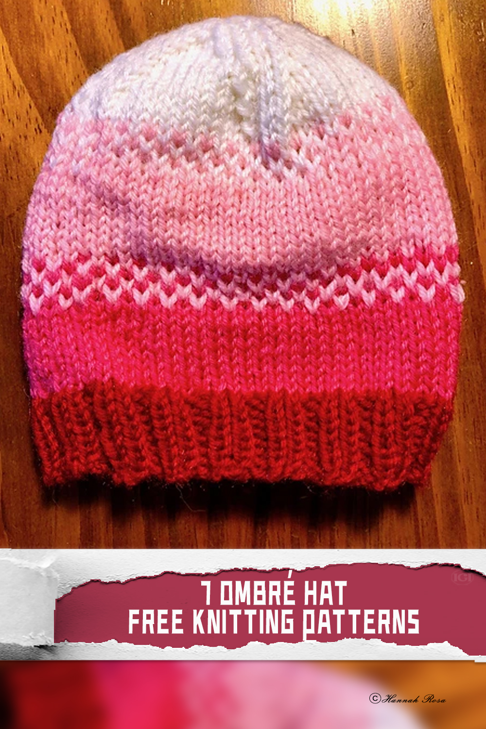 Try These Popular Ombré Hat Knitting Patterns Today - iGOODideas.com