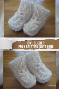 Owl Slipper FREE Knitting Patterns - iGOODideas.com