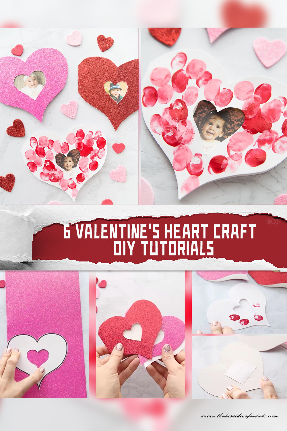 6 DIY Valentine's Heart Craft Tutorials - iGOODideas.com