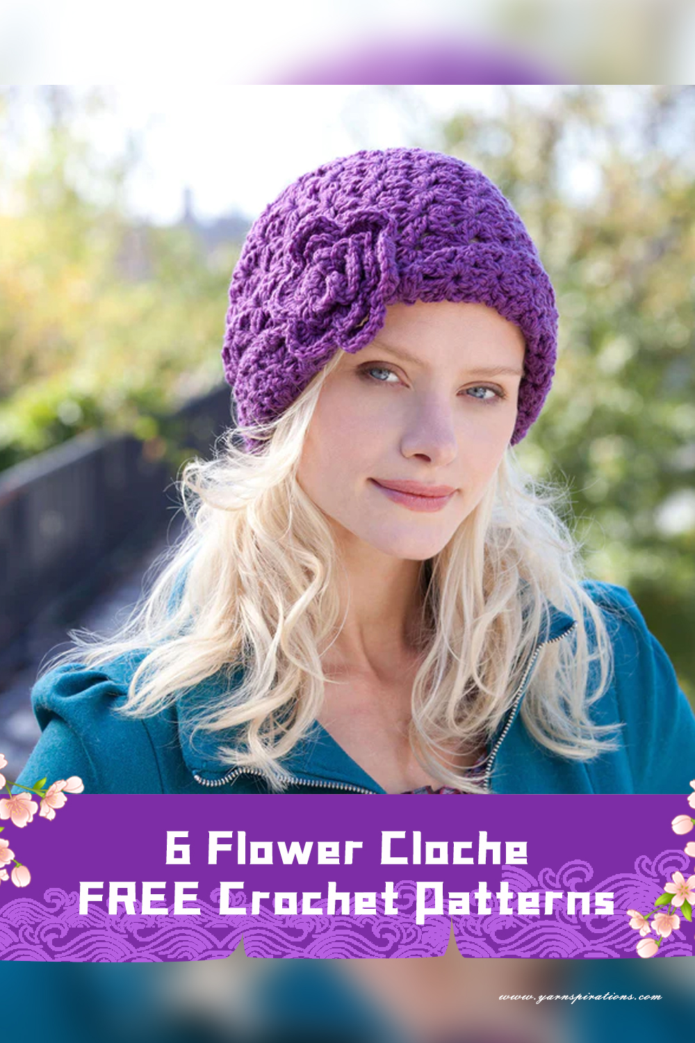 6 Flower Cloche Crochet Patterns - FREE - iGOODideas.com