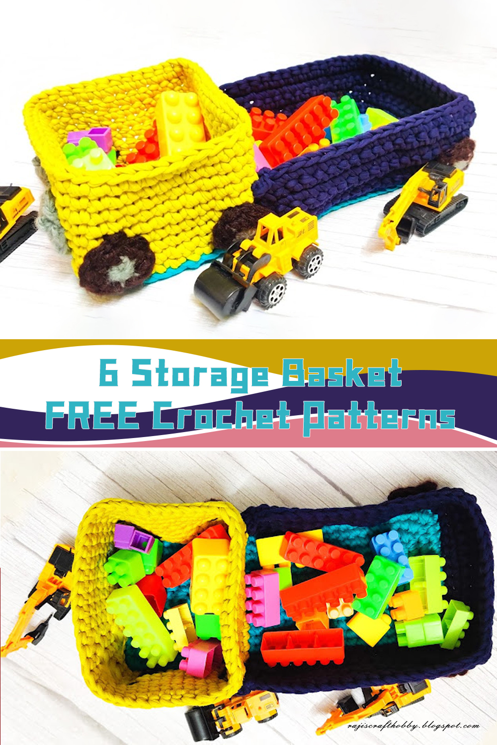 Discover the Best Storage Basket Crochet Patterns - iGOODideas.com