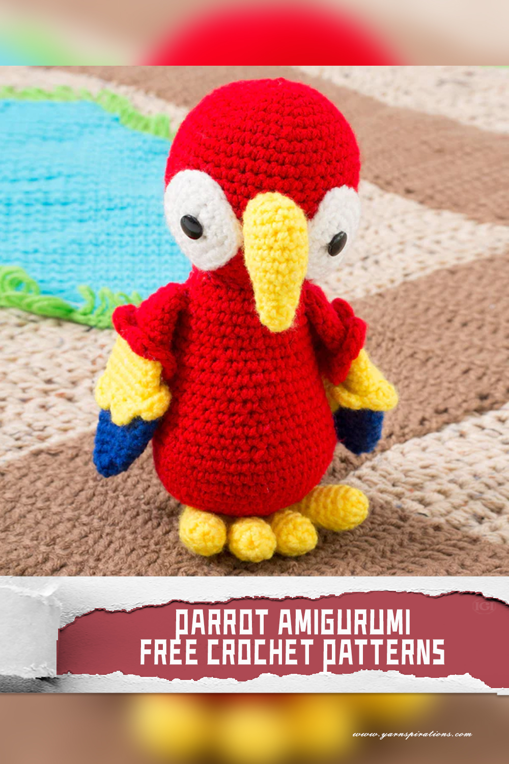 7 Parrot Amigurumi Crochet Patterns - FREE - iGOODideas.com