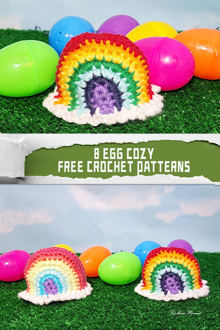 8 Egg Cozy Crochet Patterns - FREE - iGOODideas.com