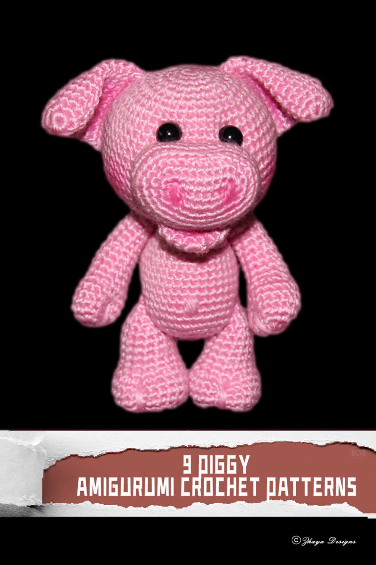 9 Piggy Amigurumi Crochet Patterns - FREE - iGOODideas.com