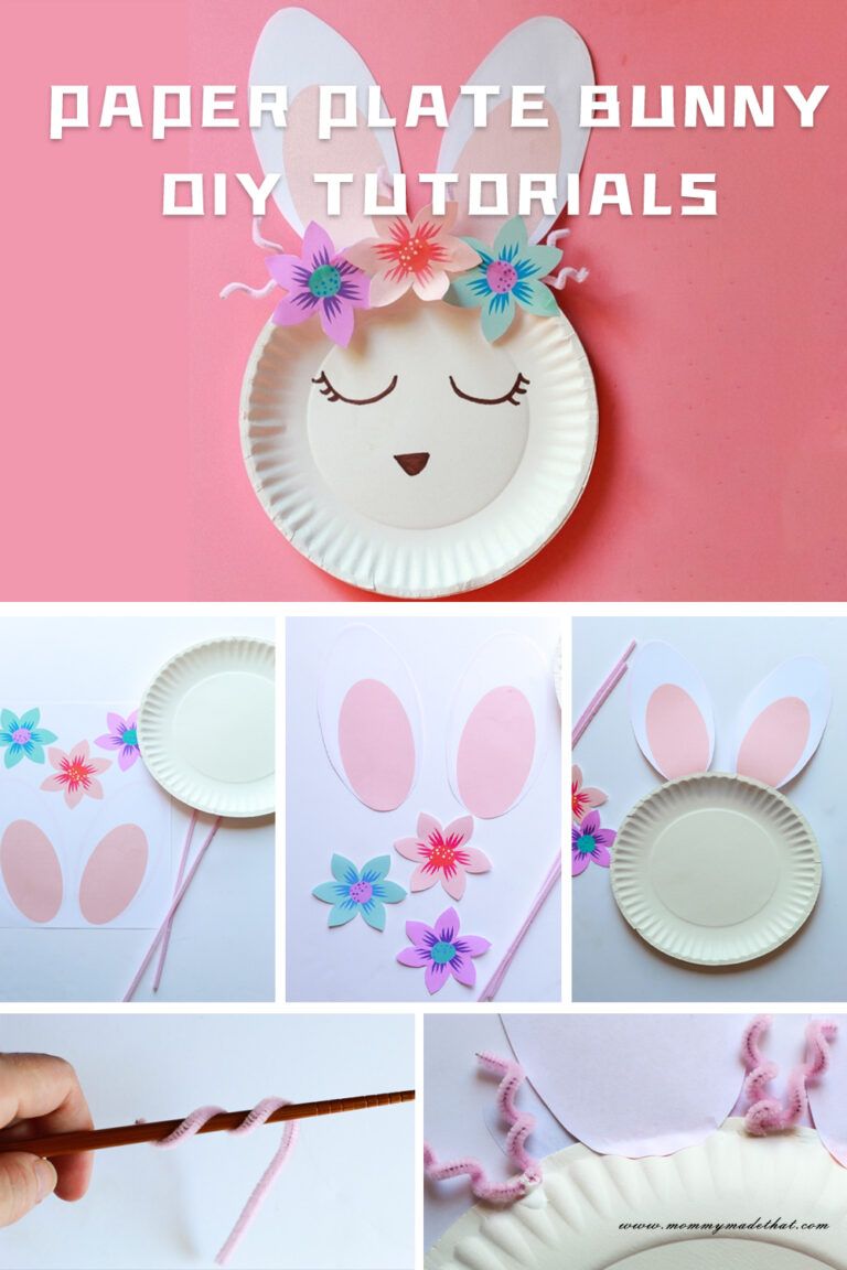 Easy DIY Paper Plate Bunny Craft for Kids - iGOODideas.com