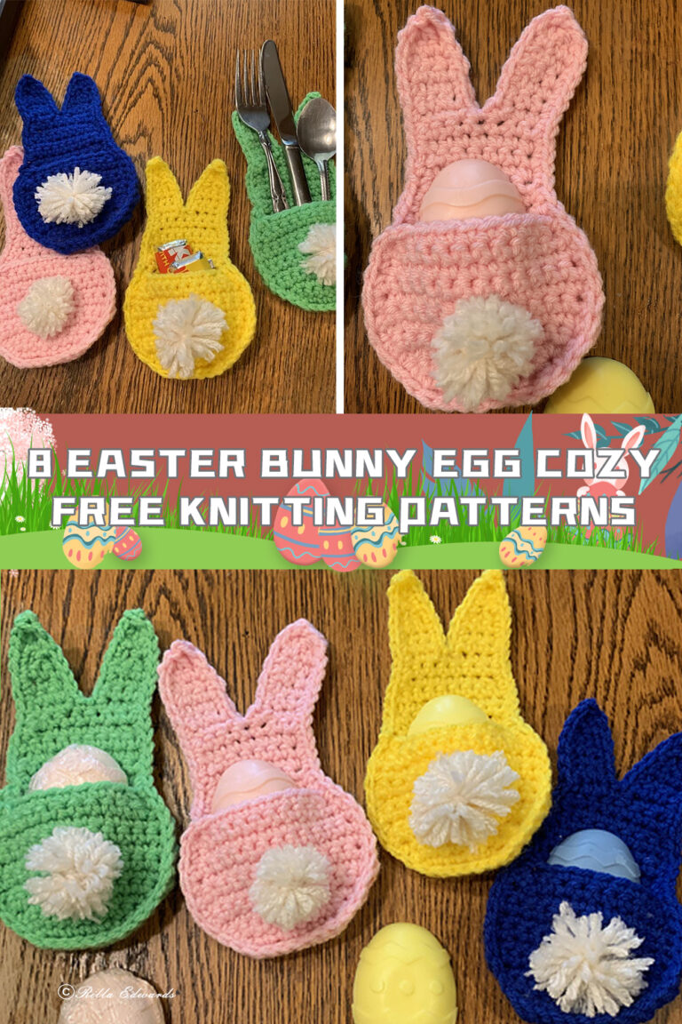 Easter Animal Pocket Crochet Patterns - FREE - iGOODideas.com