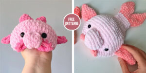 FREE Blobfish Amigurumi Crochet Patterns - iGOODideas.com
