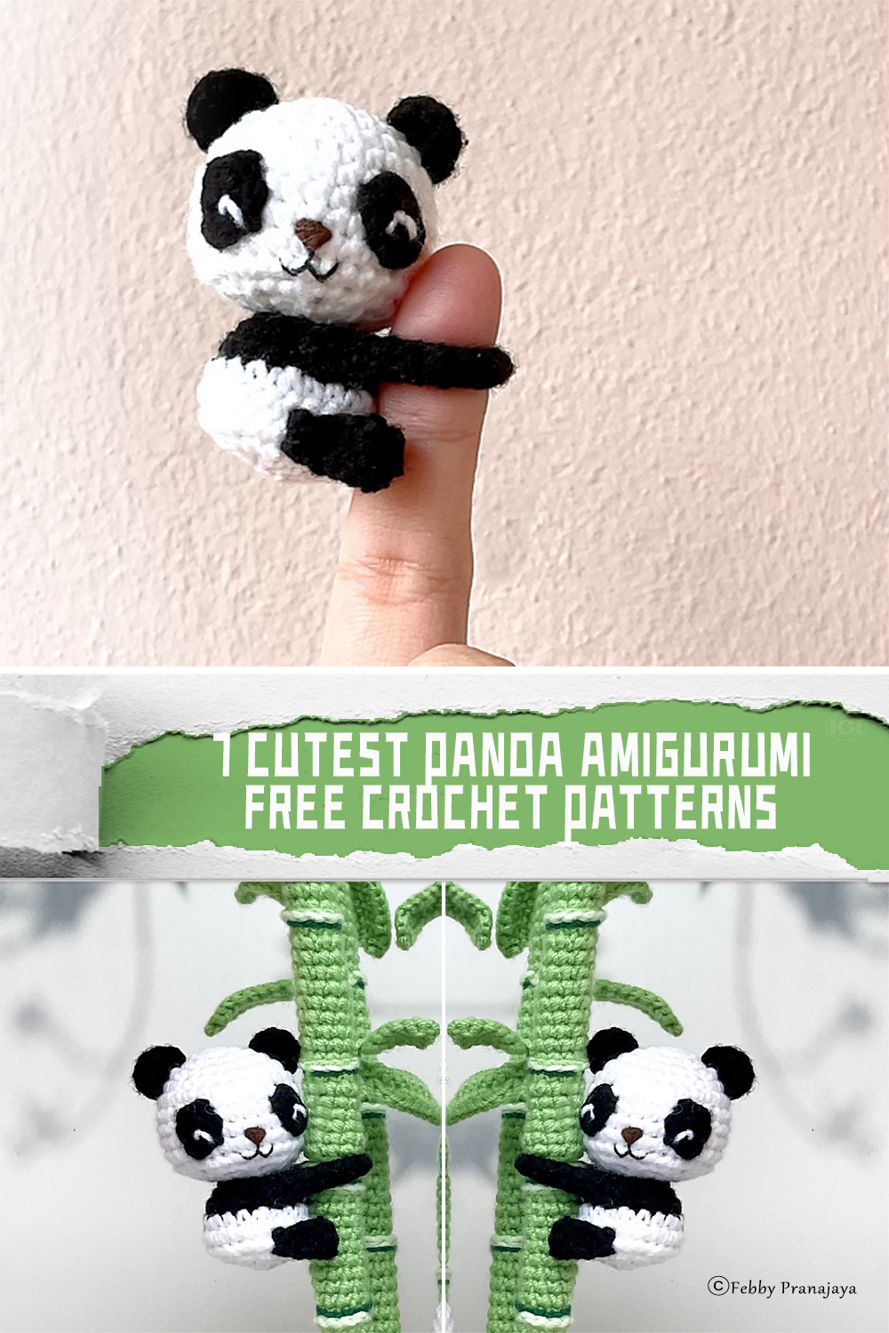 7 Cutest Panda Amigurumi Crochet Patterns - FREE - iGOODideas.com