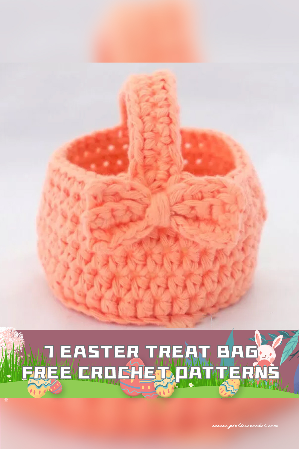 7 Easter Treat Bag Crochet Patterns -FREE - iGOODideas.com
