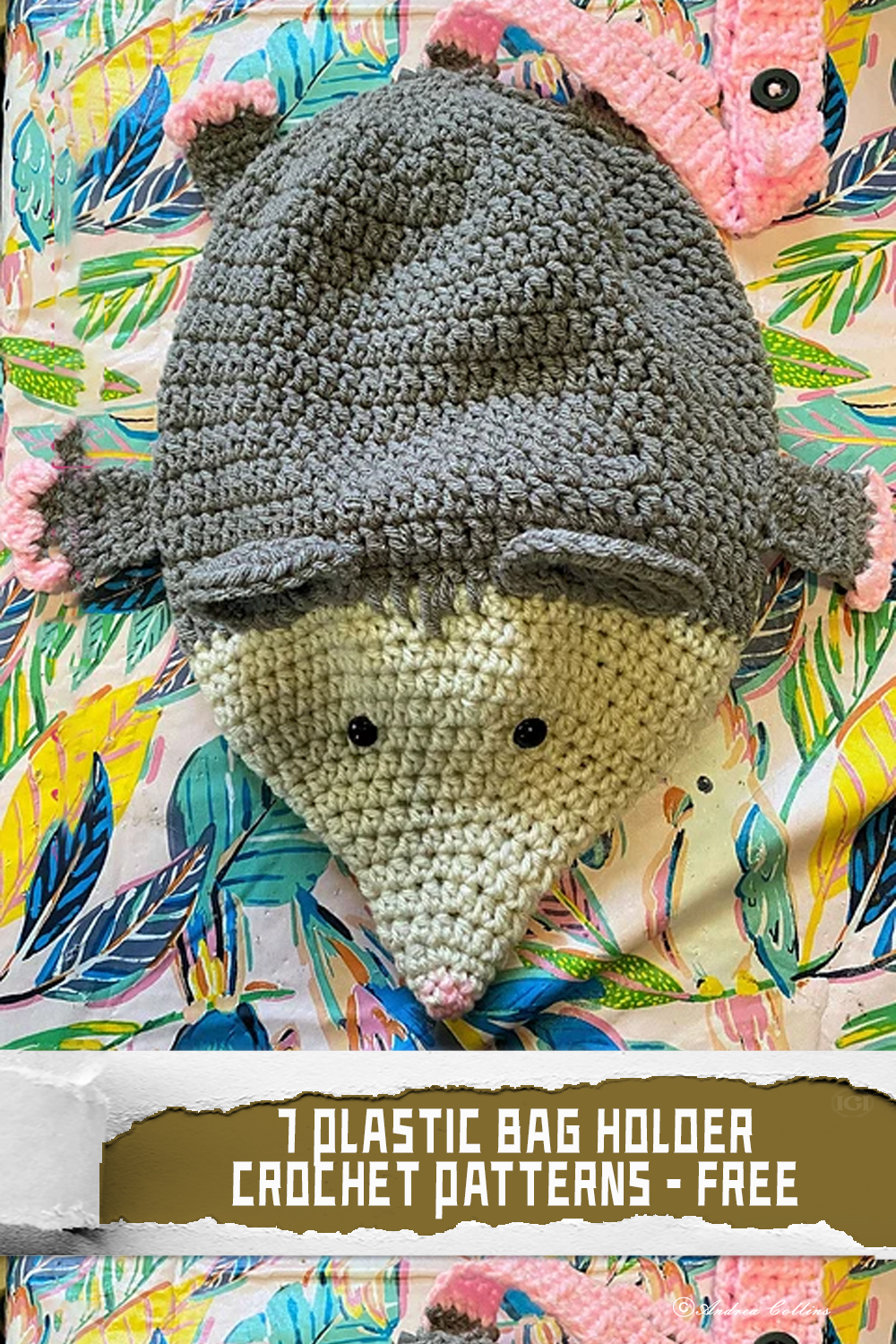 7 Plastic Bag Holder Crochet Patterns – FREE - iGOODideas.com