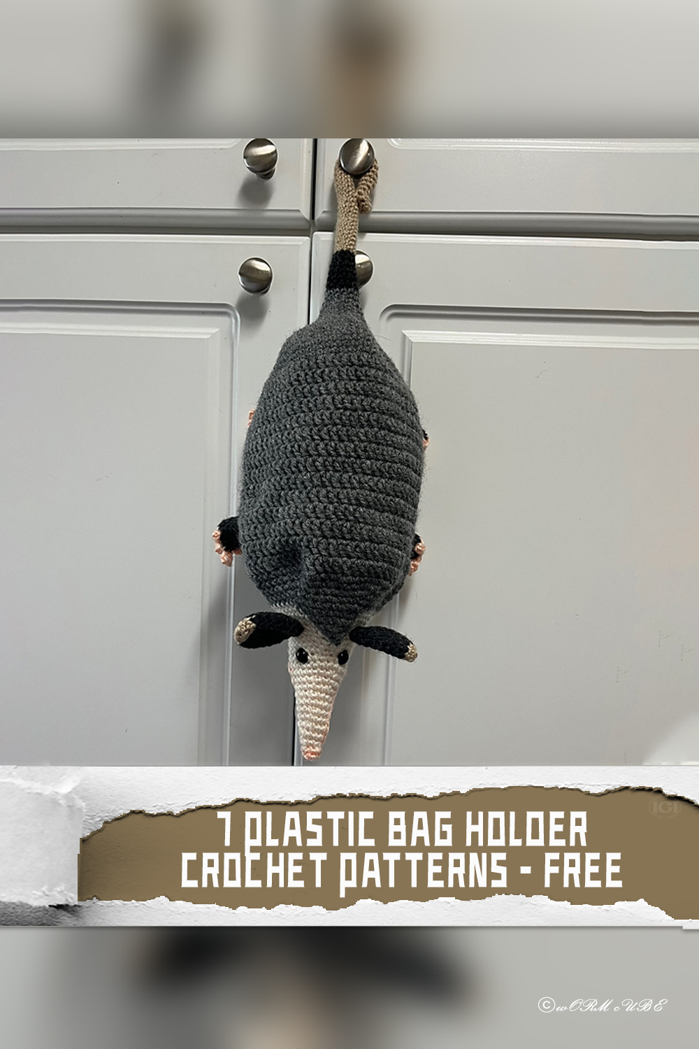 7 Plastic Bag Holder Crochet Patterns – FREE - iGOODideas.com
