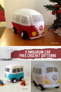 9 Amigurumi Car Crochet Patterns - FREE - iGOODideas.com