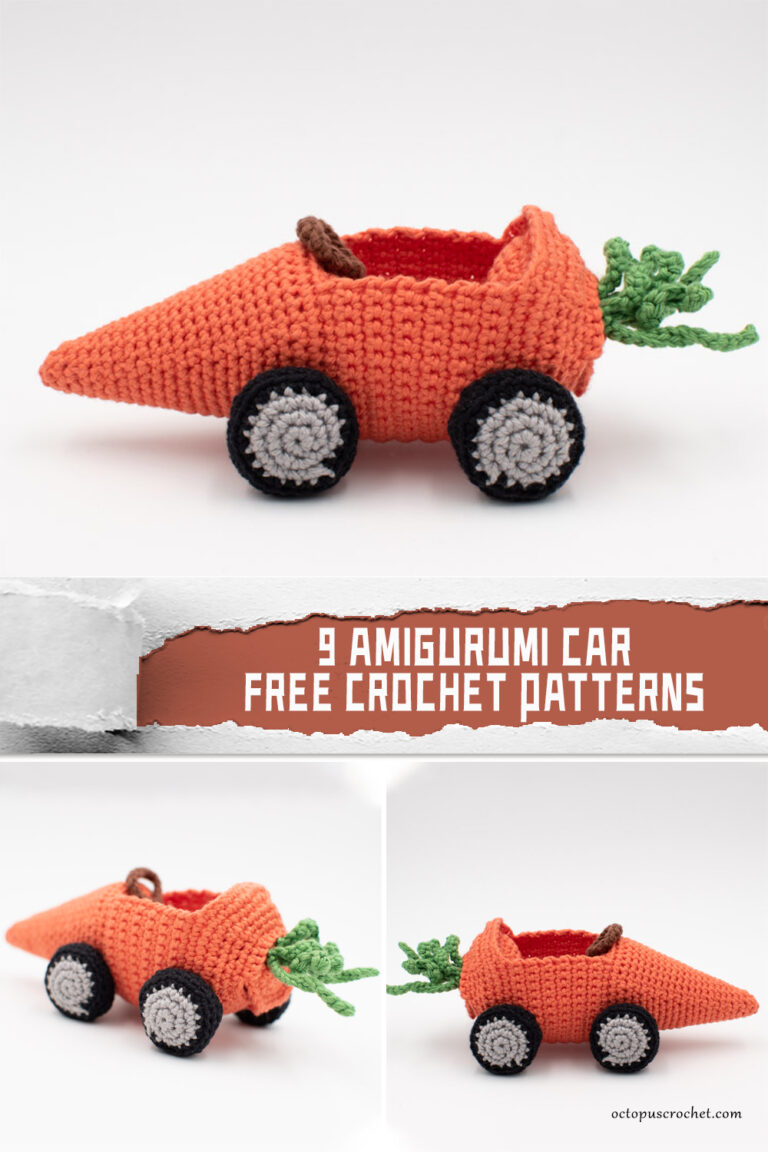 9 Amigurumi Car Crochet Patterns - FREE - iGOODideas.com