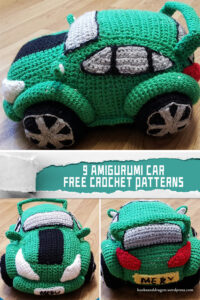 9 Amigurumi Car Crochet Patterns - FREE - iGOODideas.com