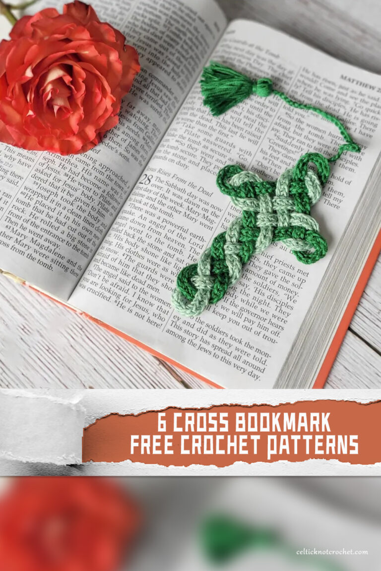 6 Cross Bookmark Crochet Patterns – FREE - iGOODideas.com