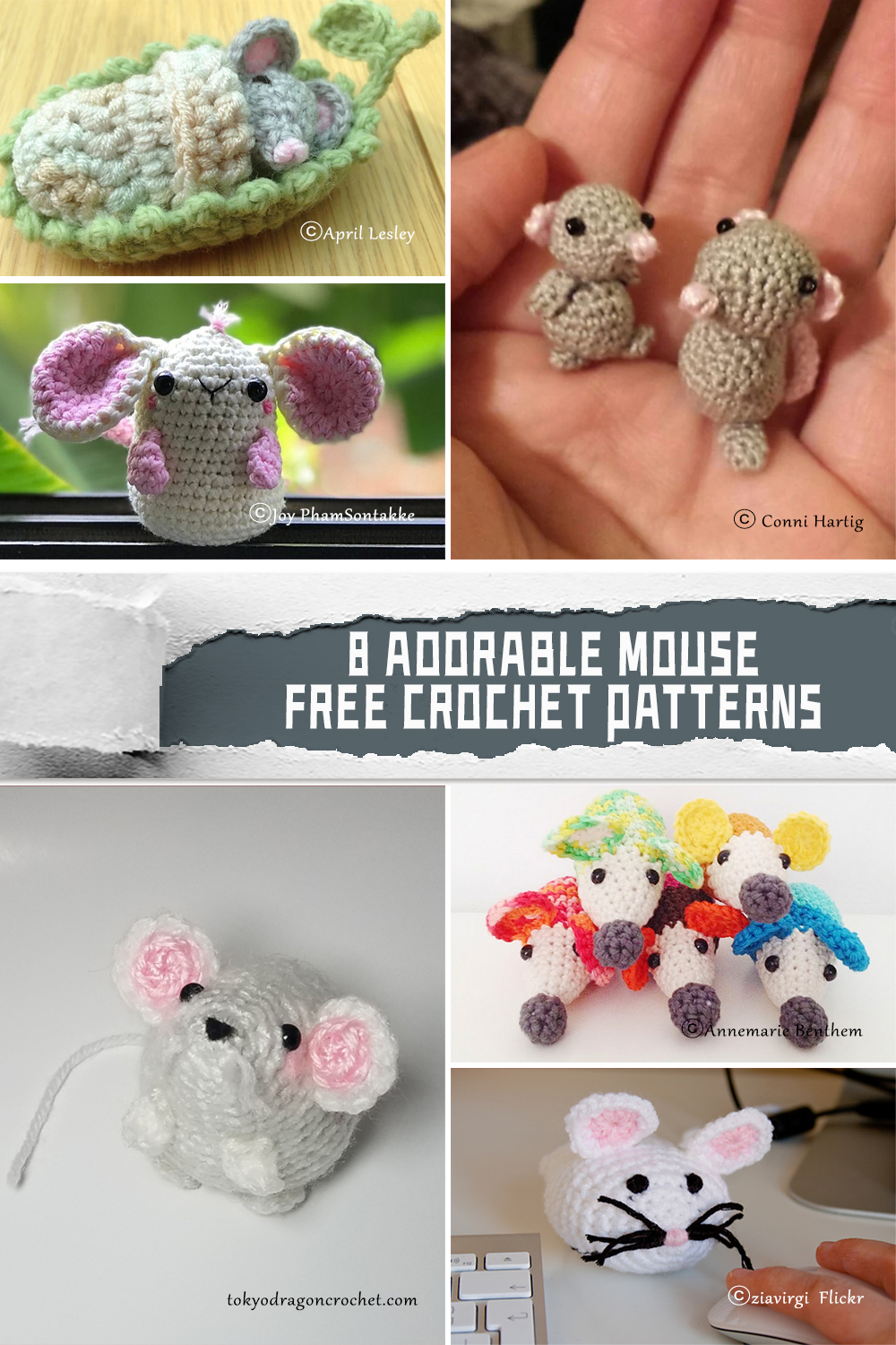 Discover the Cutest Mouse Crochet Patterns - iGOODideas.com