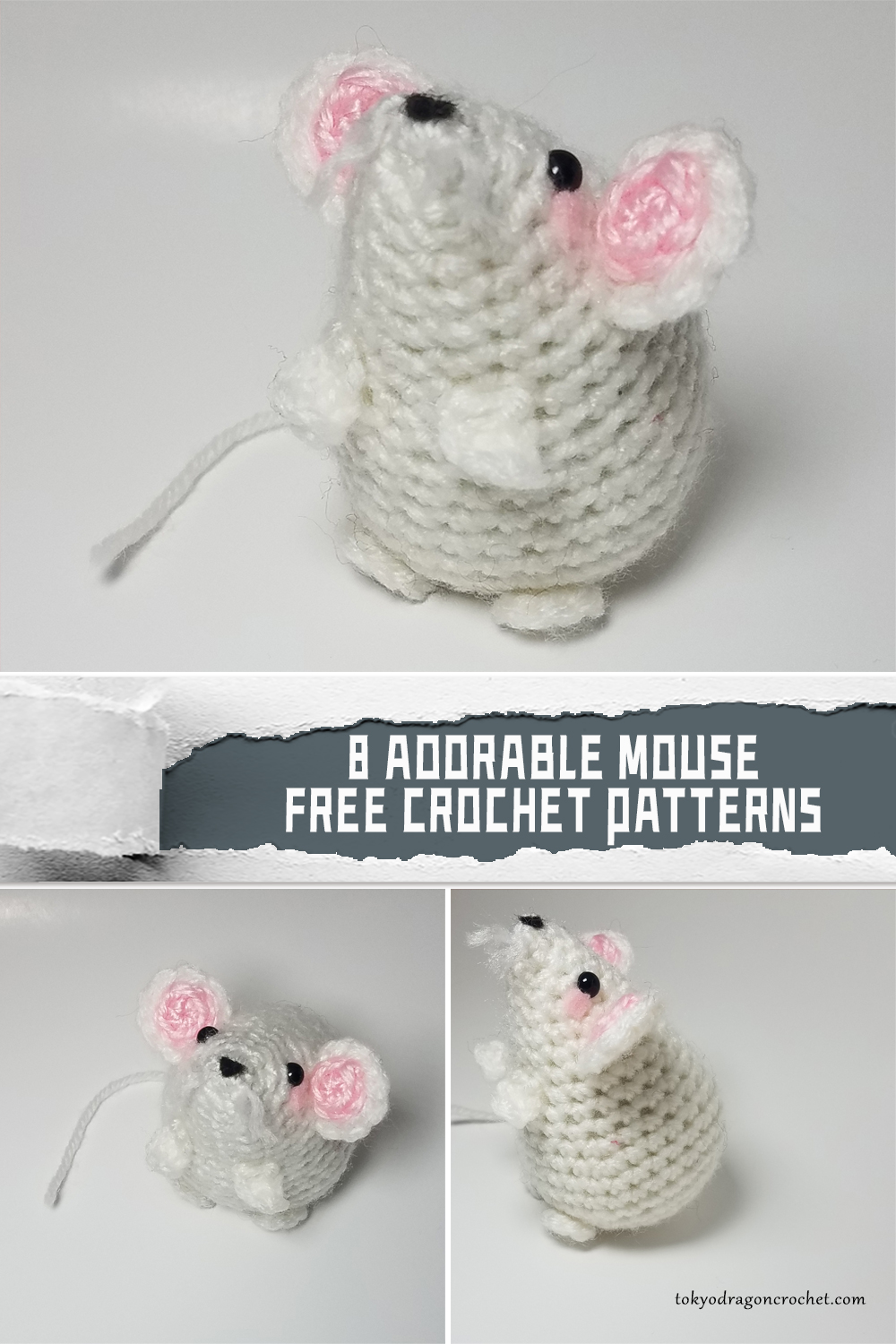 Discover the Cutest Mouse Crochet Patterns - iGOODideas.com