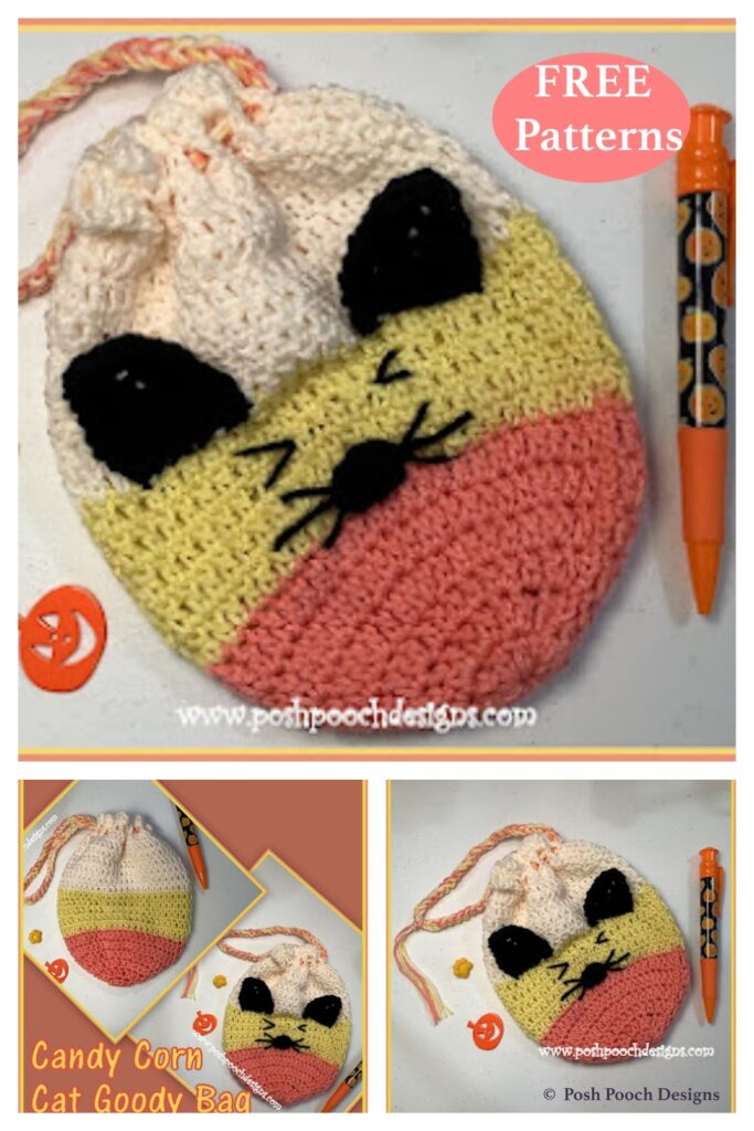 9 Adorable Cat Bag Crochet Patterns – FREE - iGOODideas.com