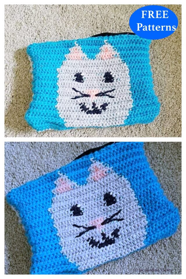9 Adorable Cat Bag Crochet Patterns – FREE - iGOODideas.com