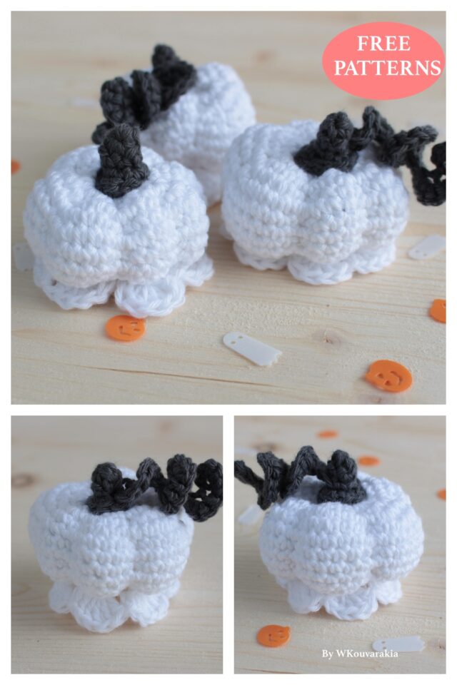 Halloween Ghost Pumpkin Crochet Patterns – FREE - iGOODideas.com