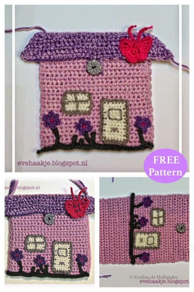 Unique Tiny Bag Crochet Patterns - FREE - iGOODideas.com