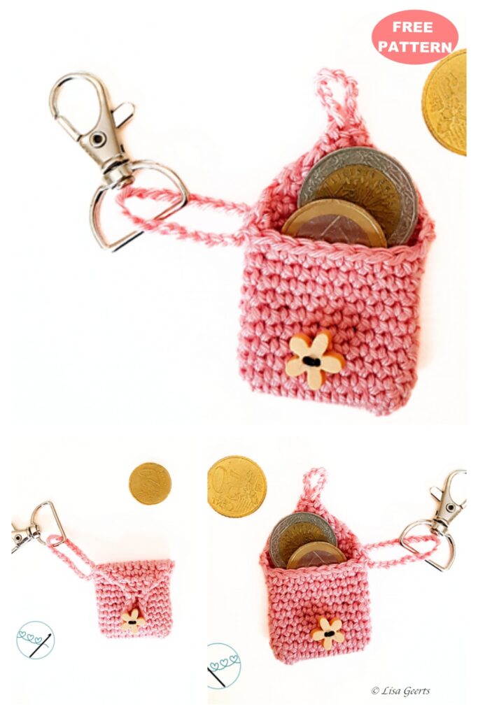 Unique Coin Purse Crochet Patterns – FREE - iGOODideas.com