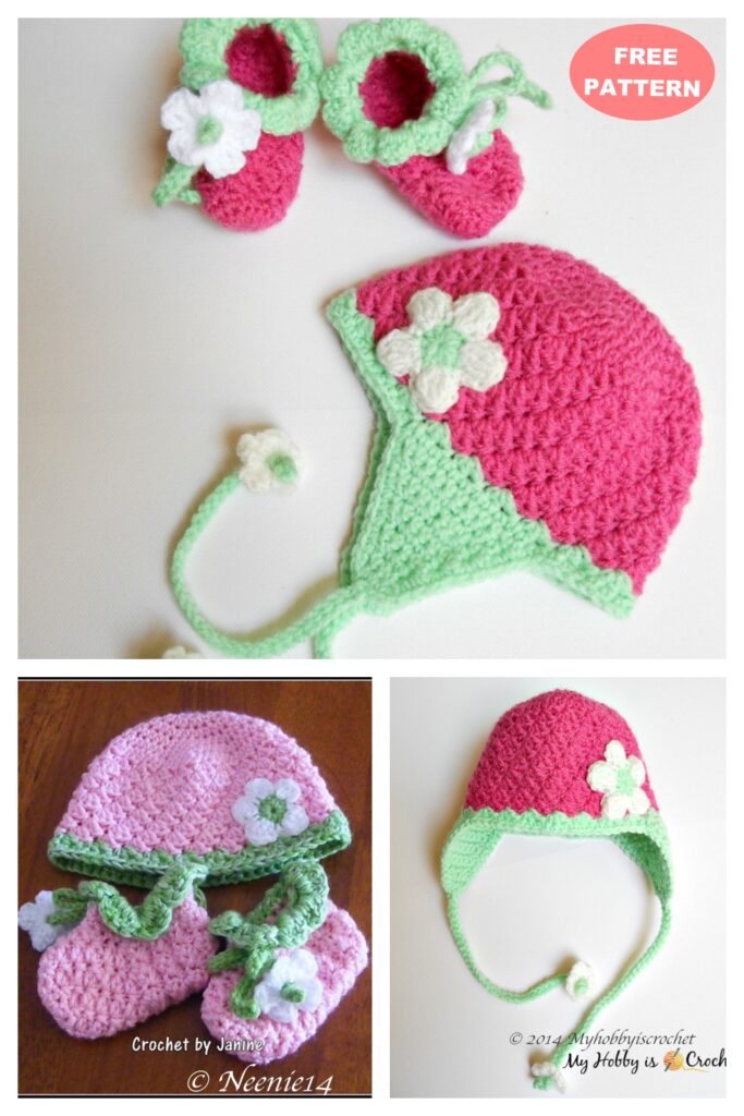 6 Strawberry Hat Crochet Patterns – FREE - iGOODideas.com