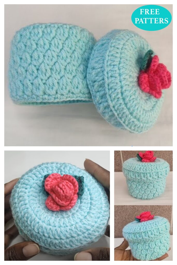Unique Jewelry Box Crochet Patterns - FREE - iGOODideas.com