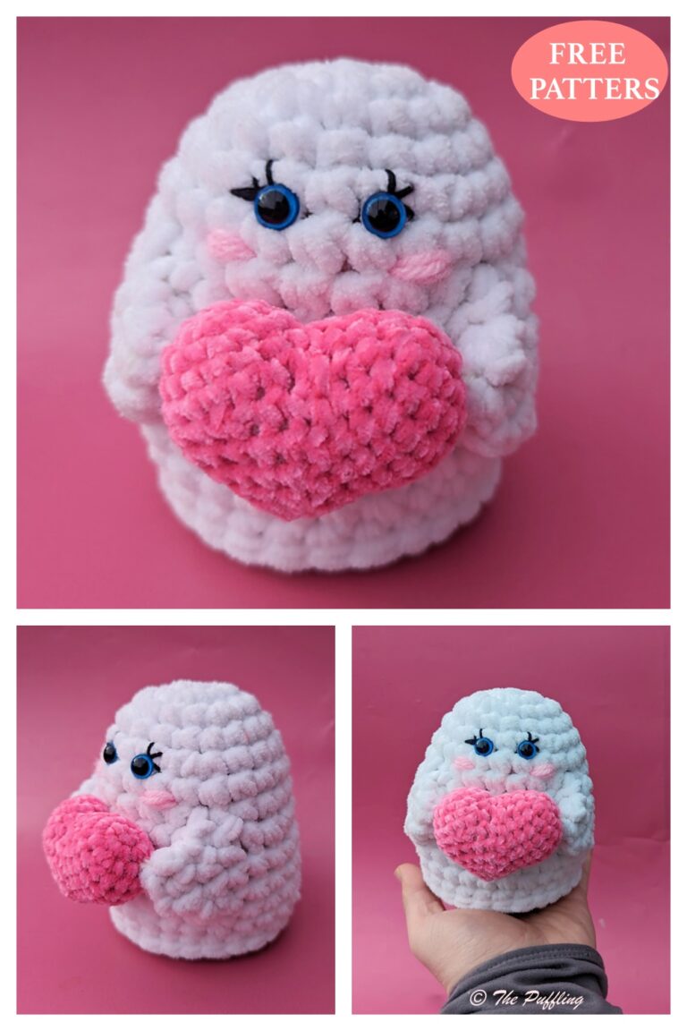 6 Valentine Amigurumi Crochet Patterns - FREE - iGOODideas.com