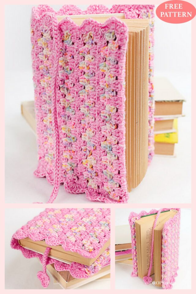 6 Book Sleeve Crochet Patterns – FREE - iGOODideas.com