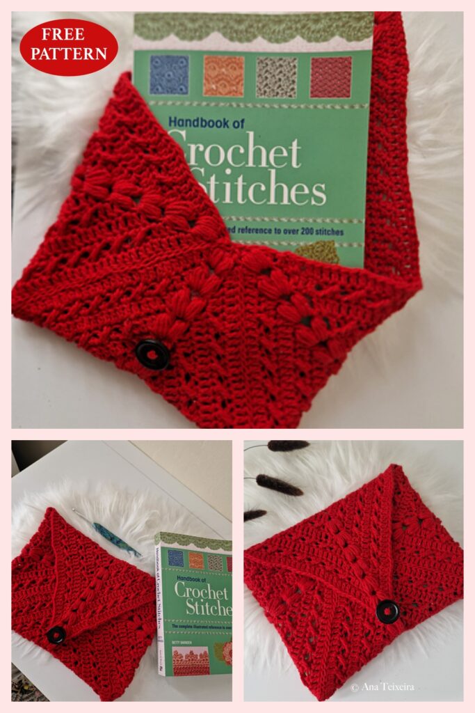6 Book Sleeve Crochet Patterns – FREE - iGOODideas.com