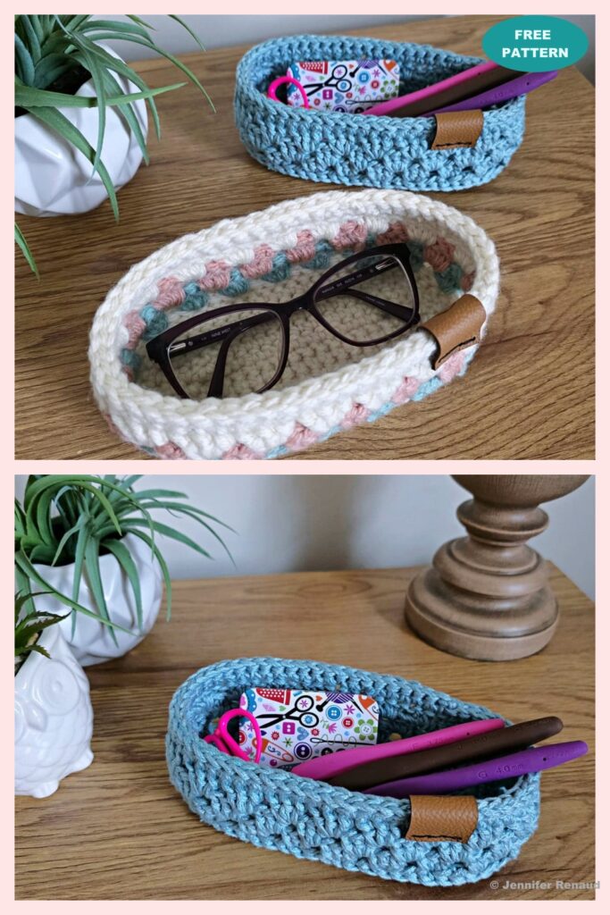 5 Eyeglasses Holder Crochet Patterns – FREE - iGOODideas.com